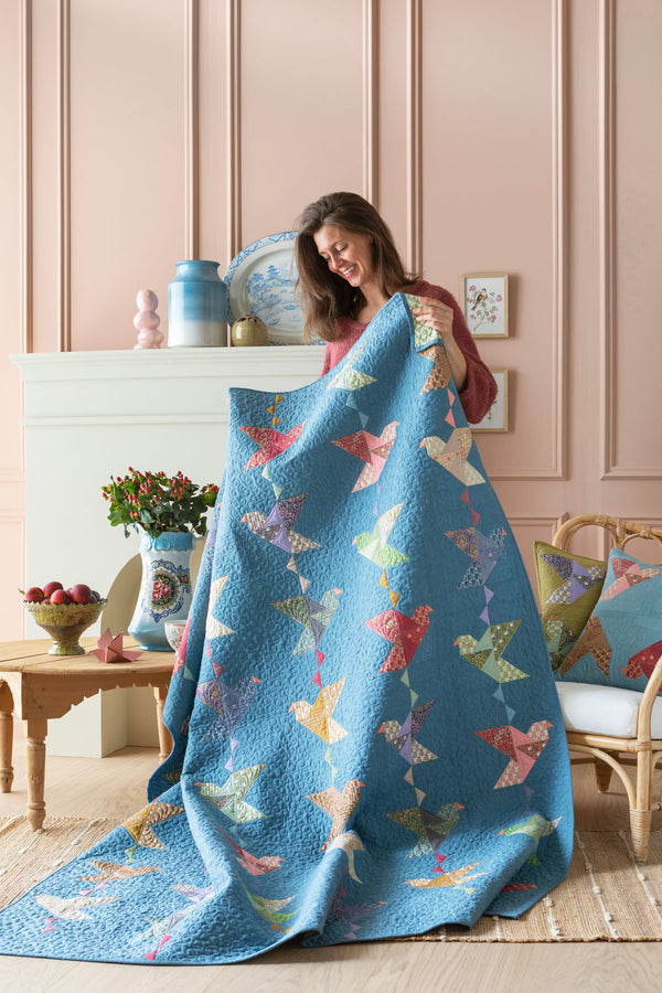 Tilda Sanctuary Paperbird QUILT KIT - Willow Cottage Quilt Co