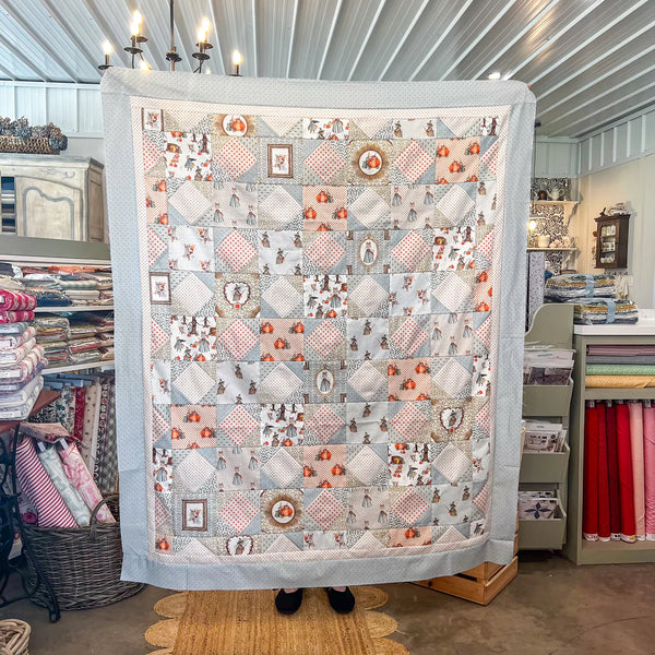 Amiably True Woodland Halloween DIGITAL Quilt Pattern - Willow Cottage ...