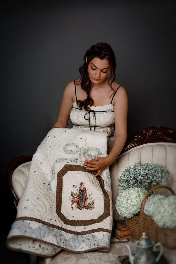 Acufactum Dear Jane Cameo Quilt KIT - Willow Cottage Quilt Co