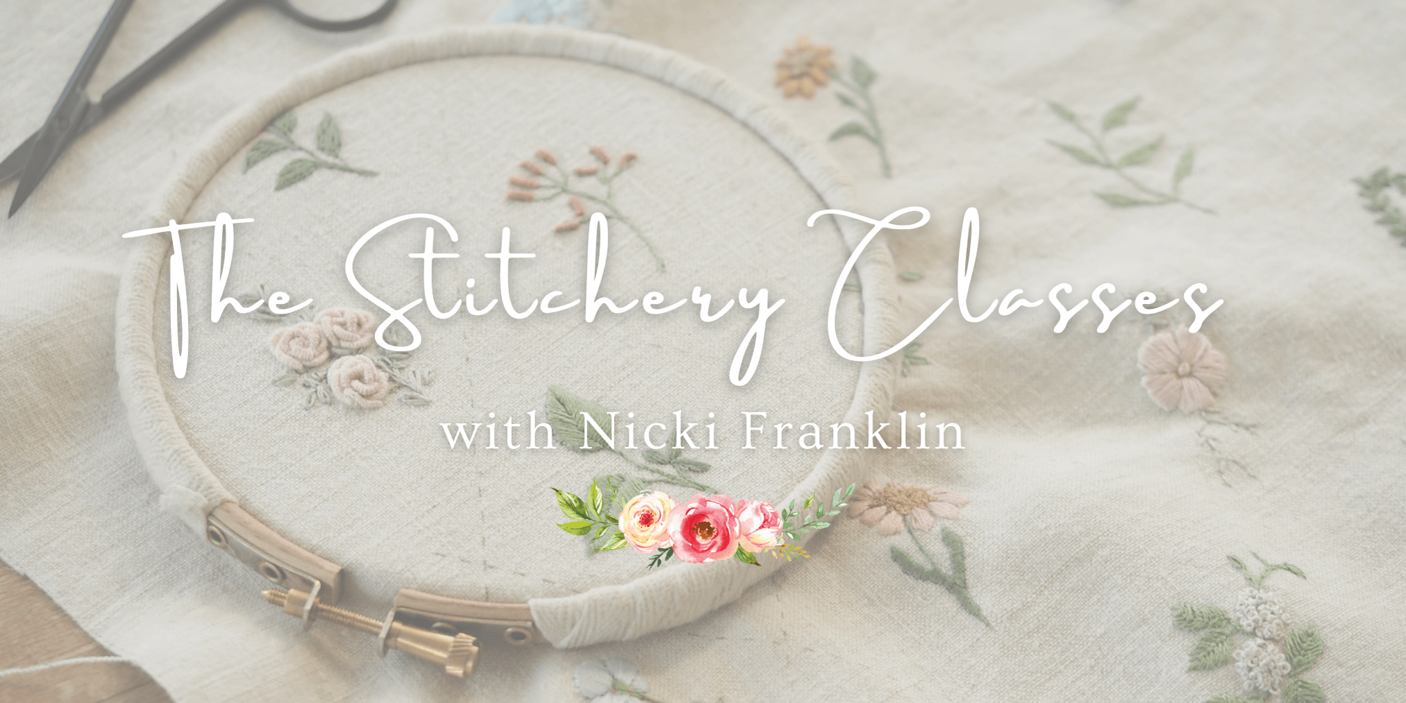 Embroidery: Nicki Franklin of The Stitchery - Willow Cottage Quilt Co
