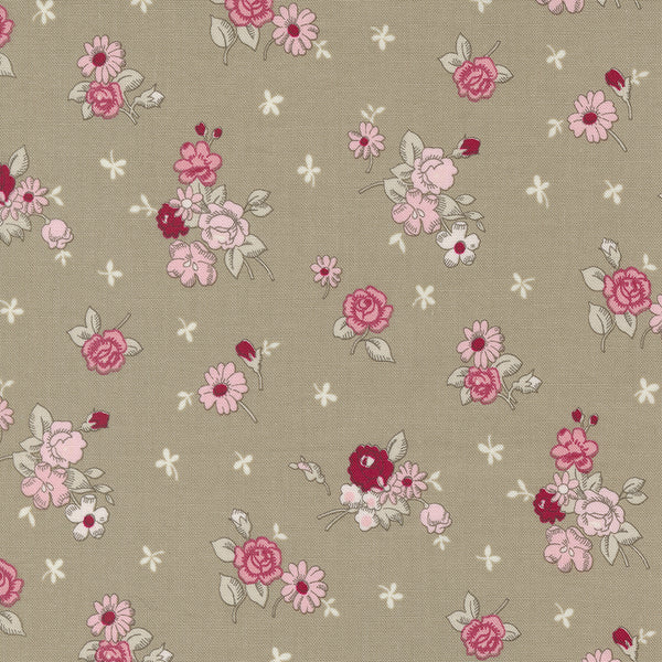 Sugarberry 3021 {Medium Floral} by Bunny Hill for Moda - Willow Cottage ...