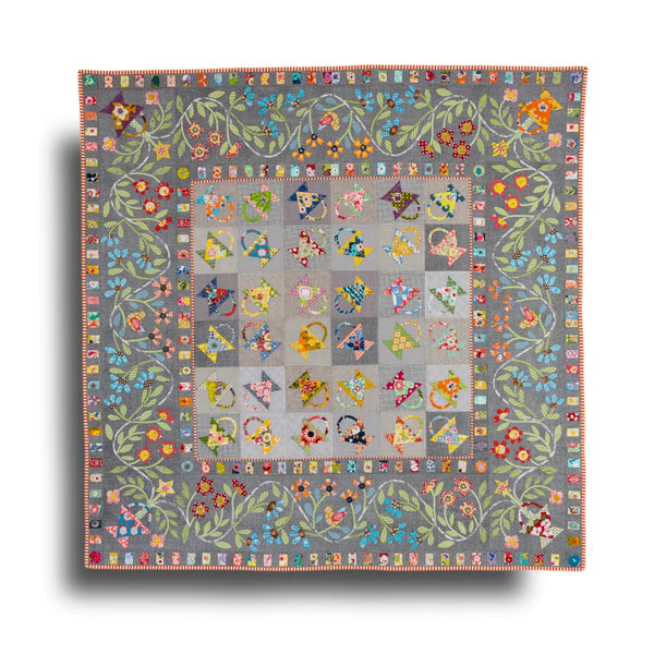 Basket Case Paper Pattern - Willow Cottage Quilt Co
